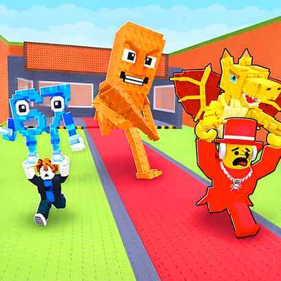 Catch a Brainrot From Bosses 🕹️ Play Now for Free | RocketGames