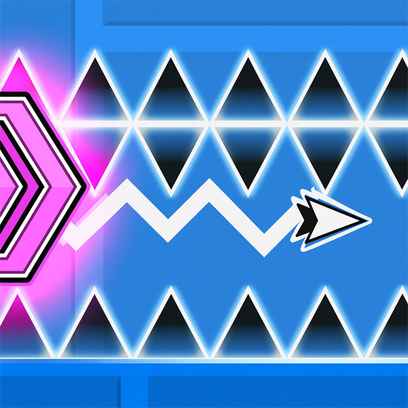 Geometry Dash Wave Spam 🕹️ Play Now for Free | RocketGames