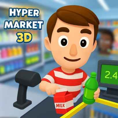 Hypermarket 3D: Store Cashier 🕹️ Play Now for Free | RocketGames
