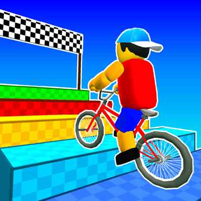 Obby on a Bike 🕹️ Play Now for Free | RocketGames