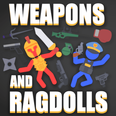 Weapons and Ragdolls 🕹️ Play Now for Free | RocketGames