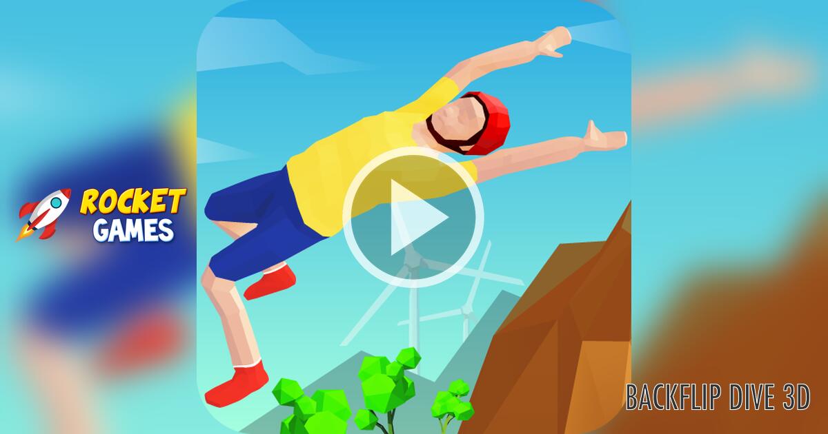 Backflip Dive 3D 🕹️ Play Now for Free | RocketGames