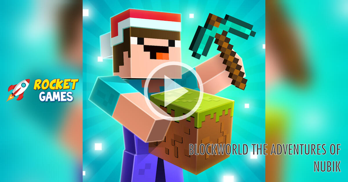 BlockWorld the Adventures of Nubik 🕹️ Play Now for Free | RocketGames