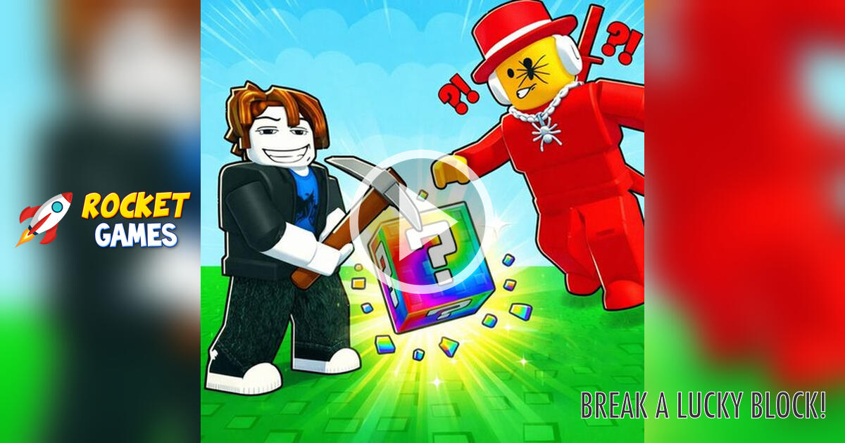 Break a Lucky Block! 🕹️ Play Now for Free | RocketGames