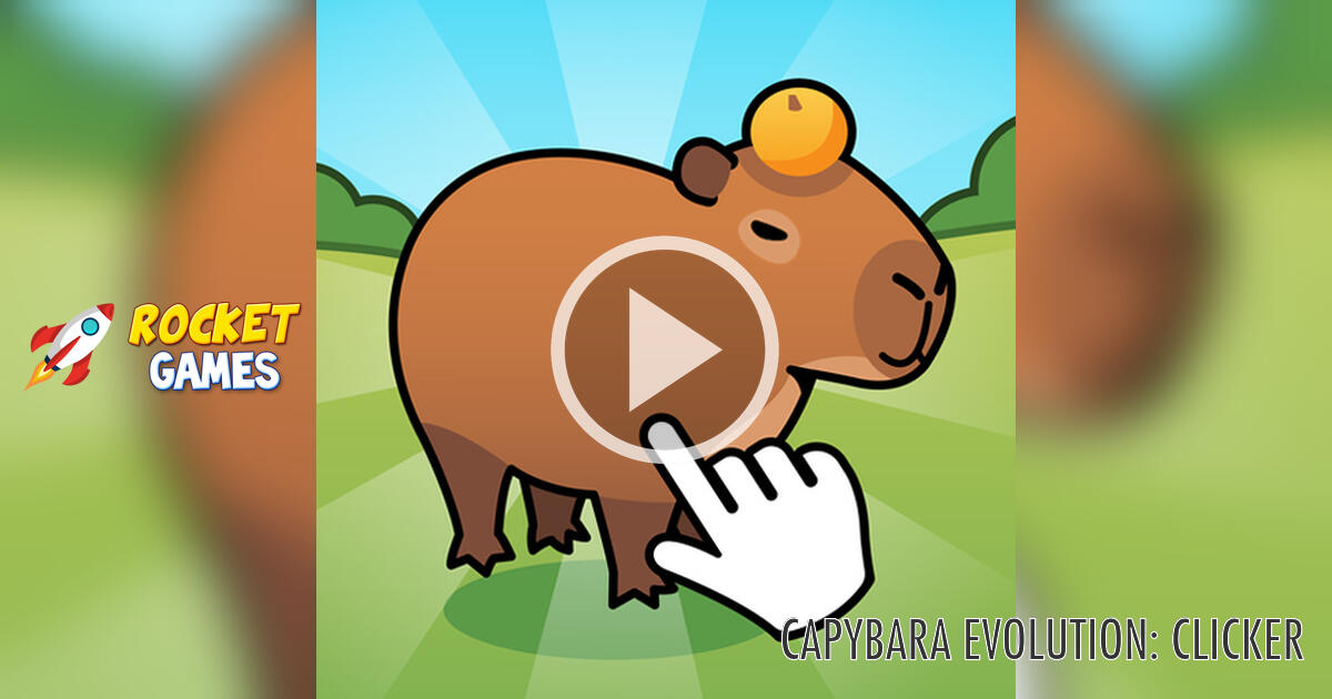 Capybara Evolution: Clicker 🕹️ Play Now for Free | RocketGames