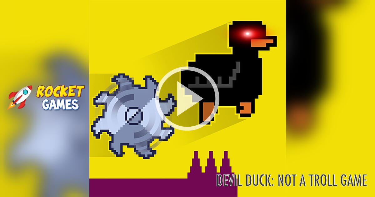 Devil Duck: Not a Troll Game 🕹️ Play Now for Free | RocketGames