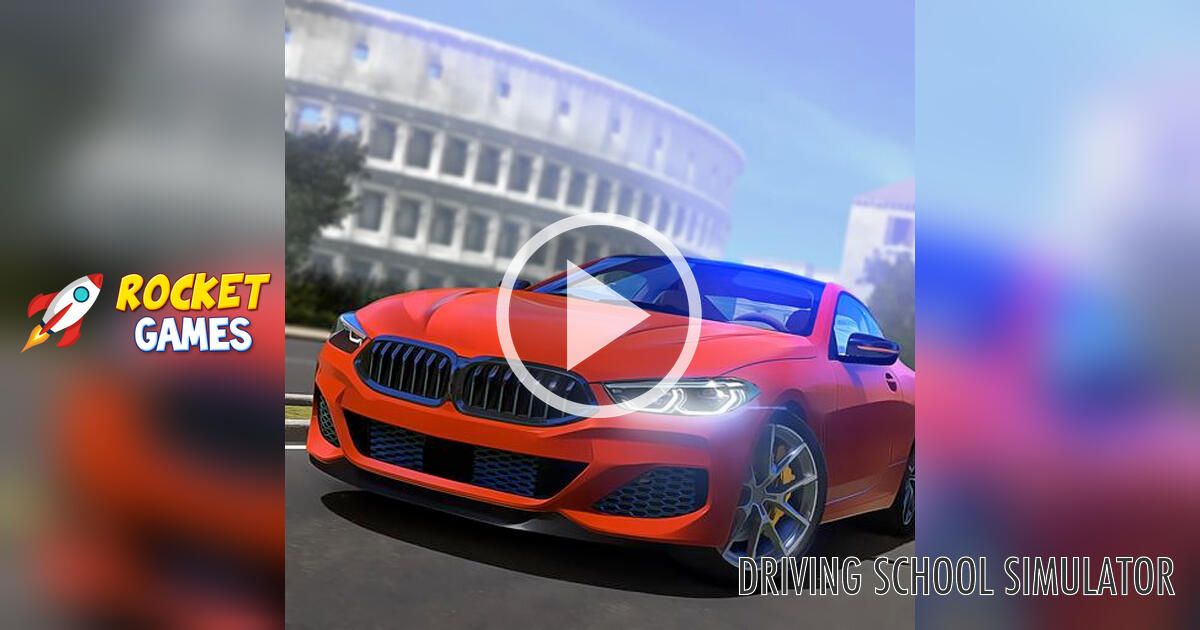 Driving School Simulator 🕹️ Play Now for Free | RocketGames