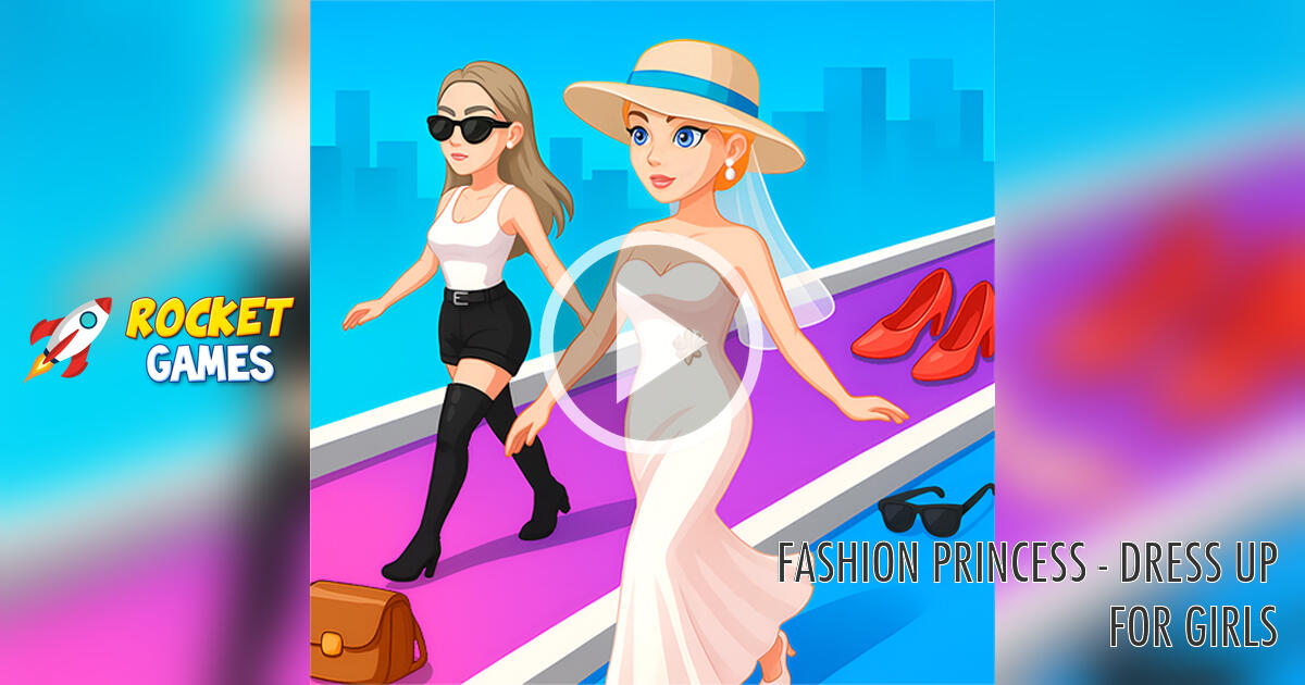 Fashion Princess - Dress Up for Girls 🕹️ Play Now for Free | RocketGames