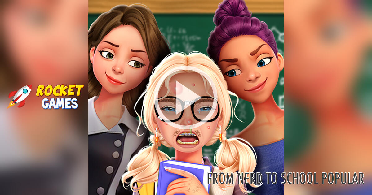 From Nerd To School Popular 🕹️ Play Now for Free | RocketGames