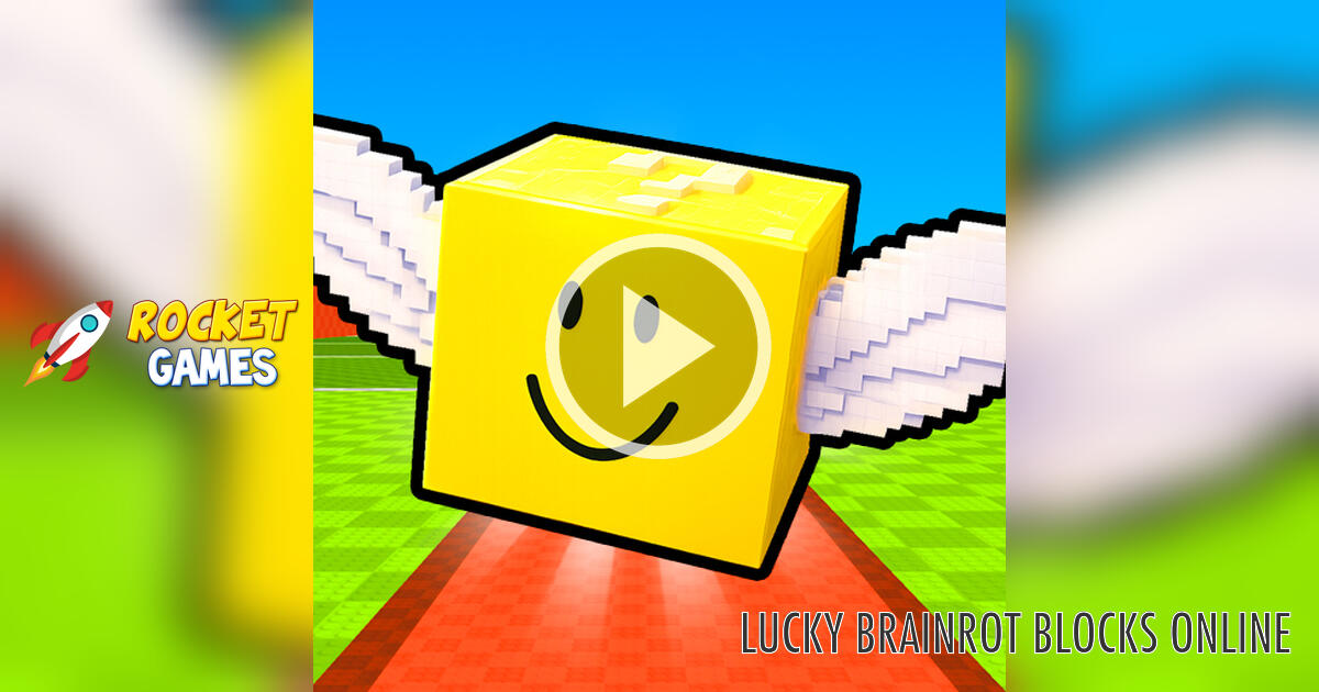 Lucky Brainrot Blocks Online 🕹️ Play Now for Free | RocketGames