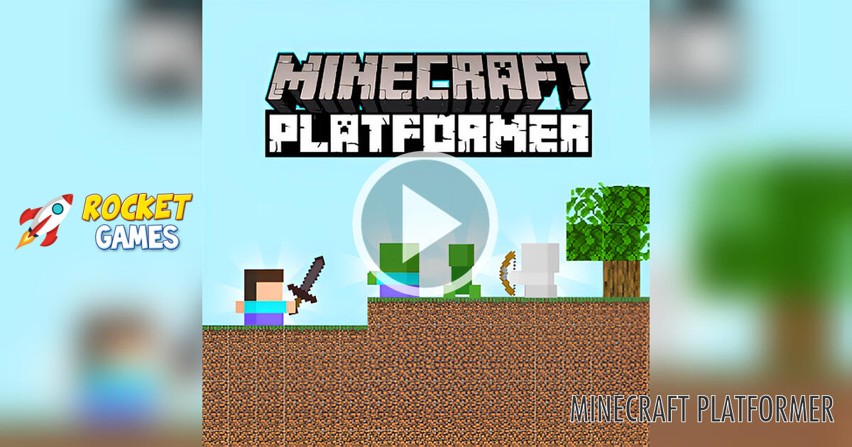 Minecraft Platformer 🕹️ Play Now for Free | RocketGames