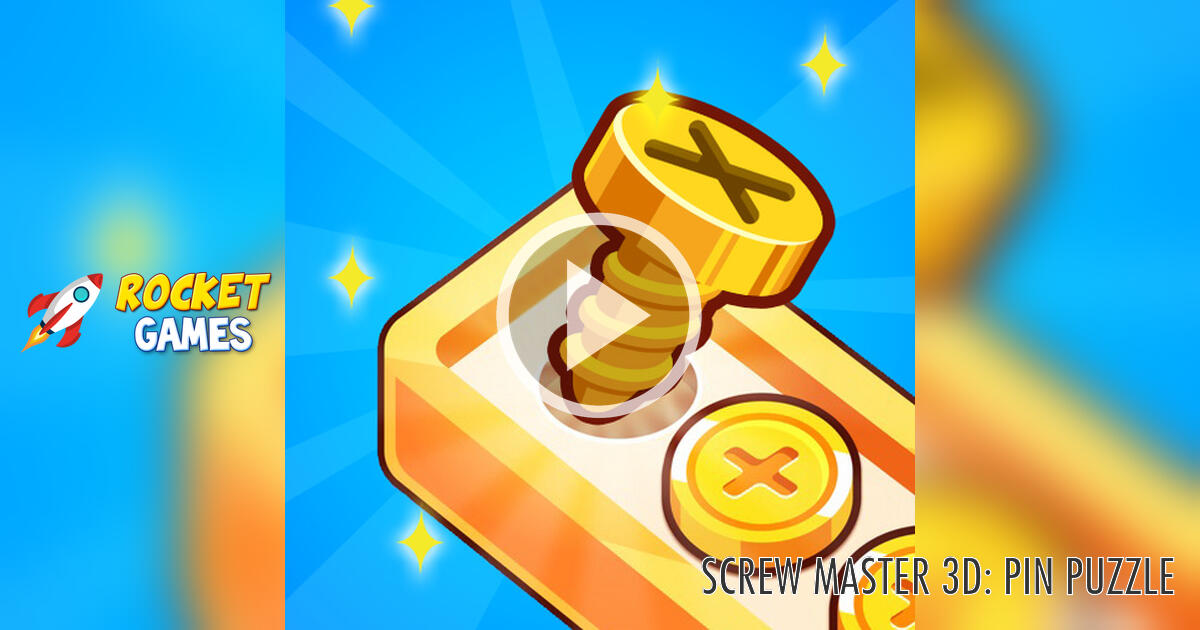 Screw Master 3D: Pin Puzzle 🕹️ Play Now for Free | RocketGames
