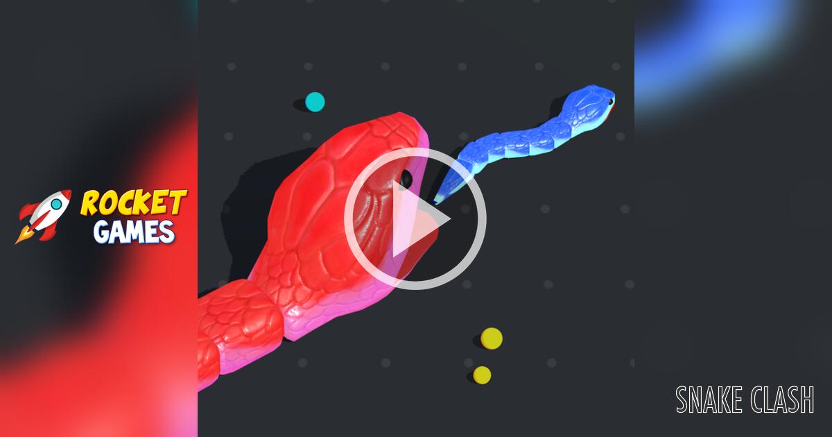 Snake Clash 🕹️ Play Now for Free | RocketGames