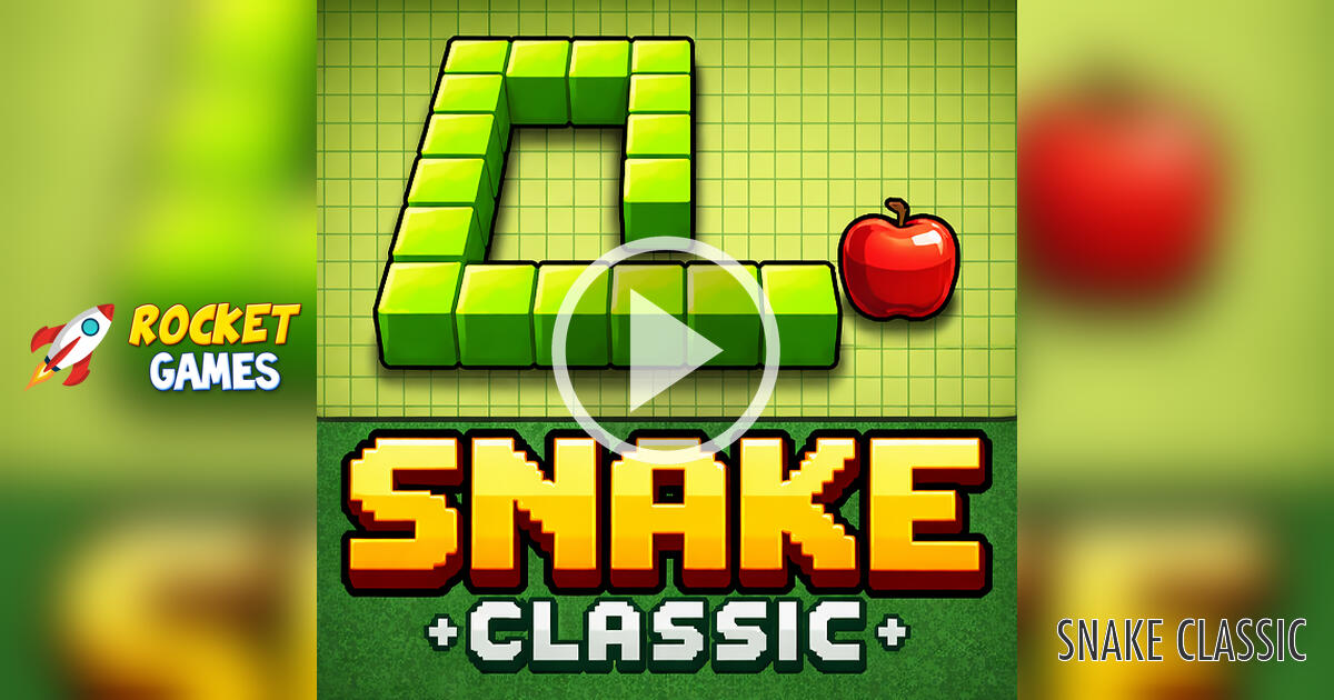 Snake Classic 🕹️ Play Now for Free | RocketGames