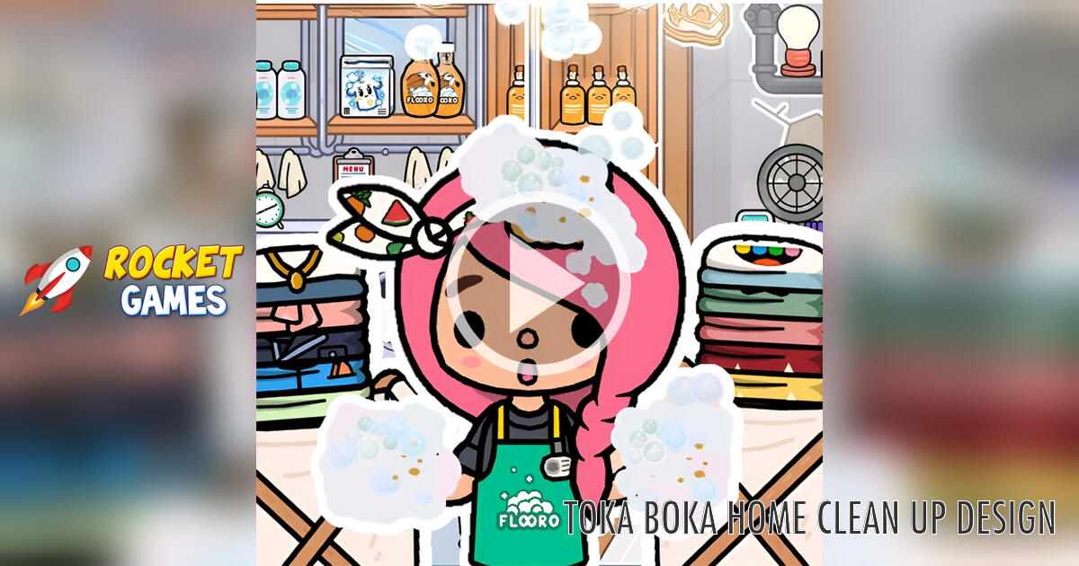 Toka Boka Home Clean Up Design 🕹️ Play Now for Free | RocketGames