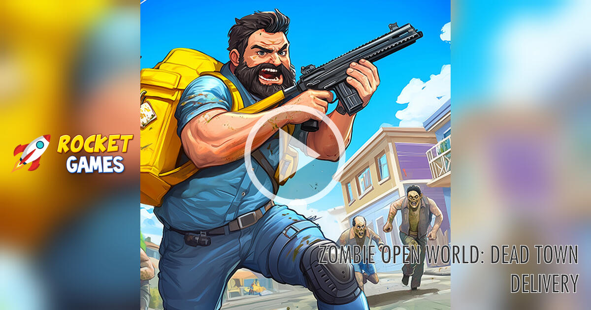 Zombie Open World: Dead Town Delivery 🕹️ Play Now for Free | RocketGames