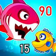 Hungry Ocean: Eat, Feed and Grow Fish 🕹️ Play Now for Free | RocketGames
